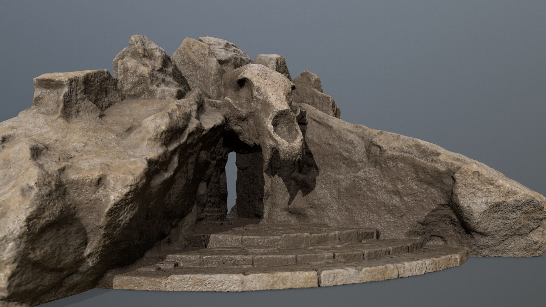 ArtStation - Skull Gate 3 | Game Assets
