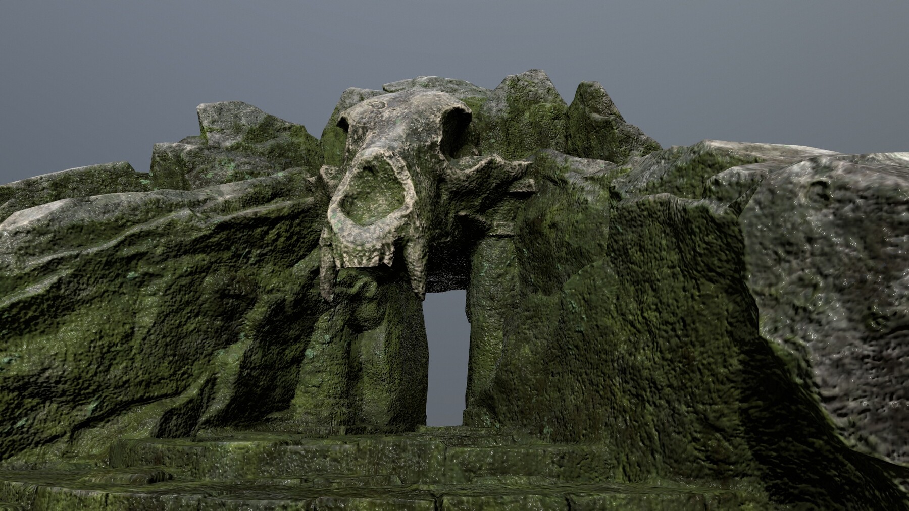 ArtStation - Skull Gate 4 | Game Assets