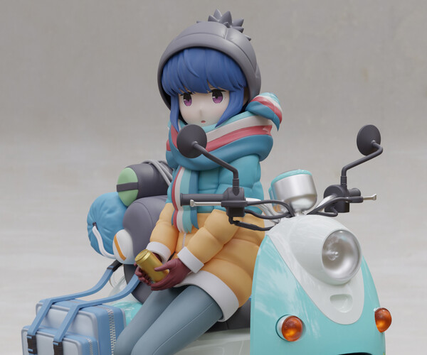 ArtStation - Shima Rin - Yuru Camp 3d Print Figure | Resources