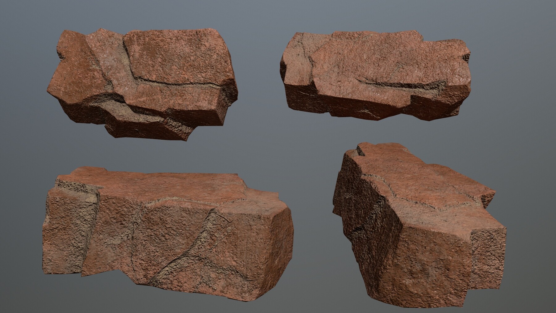 ArtStation - Rock Set 2 | Game Assets