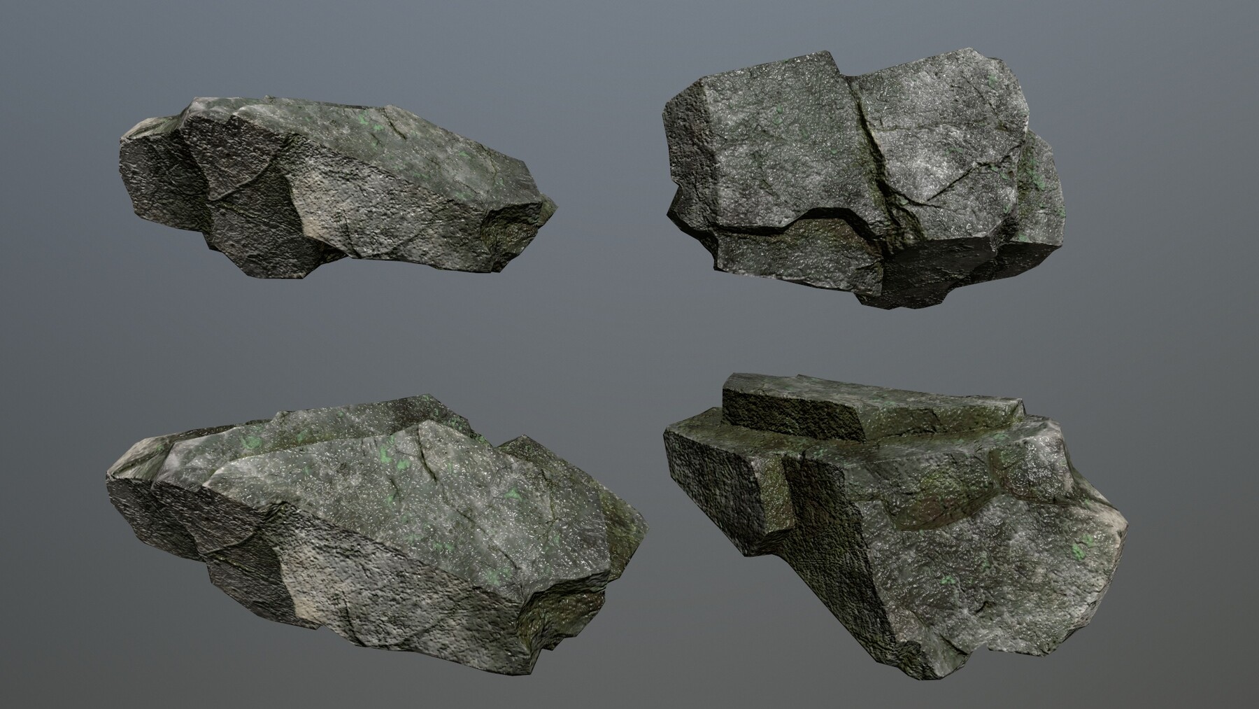 ArtStation - Rock Set 3 | Game Assets