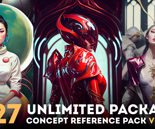 ArtStation - 127 arts - Unlimited Package - Concept Reference Pack Vol.01 - More Than 8K ...