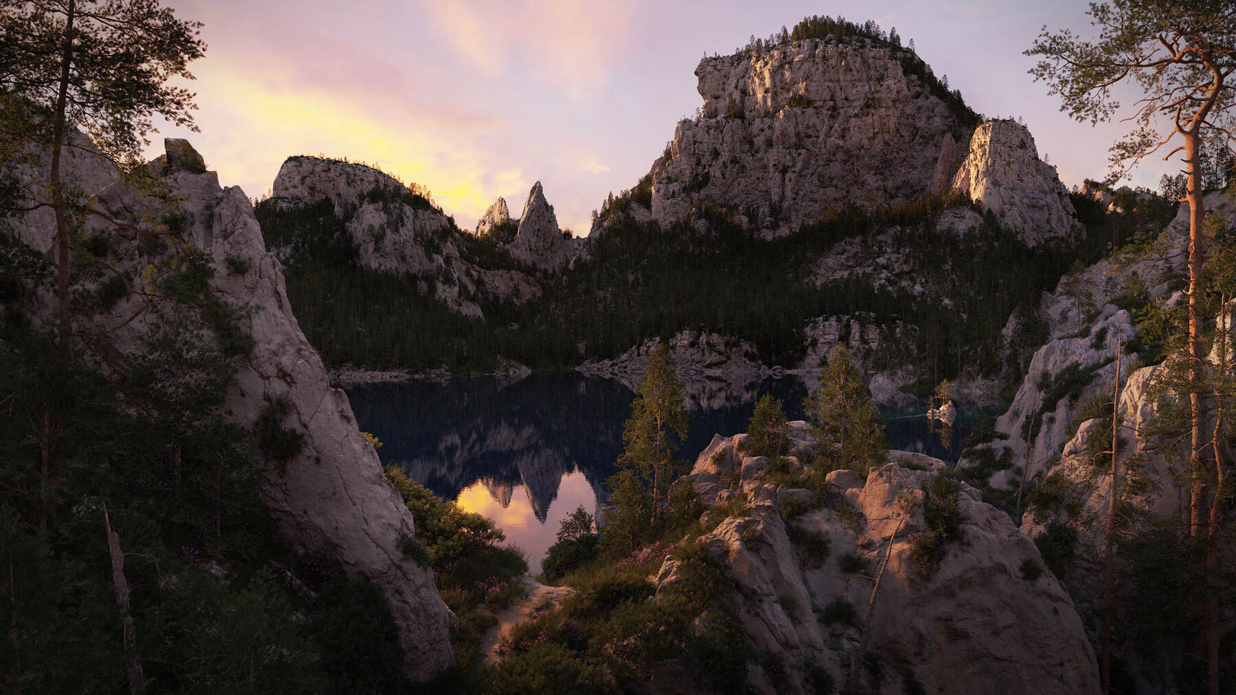 ArtStation - Large Mountain Cliff Scan Collection | Game Assets