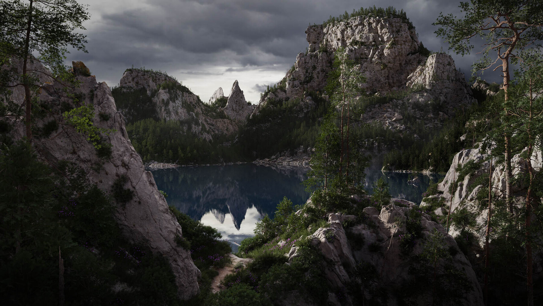 ArtStation - Large Mountain Cliff Scan Collection | Game Assets