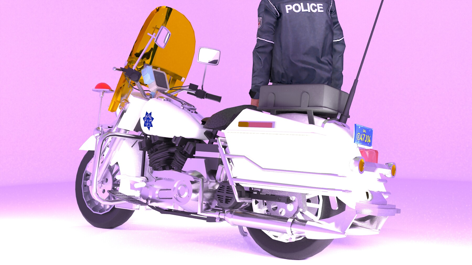 ArtStation - Lowrider Cop 4K | Game Assets