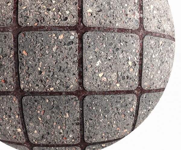 ArtStation - Tile Materials 28- Concrete Tiles Pbr 4k By Sbsar | Resources