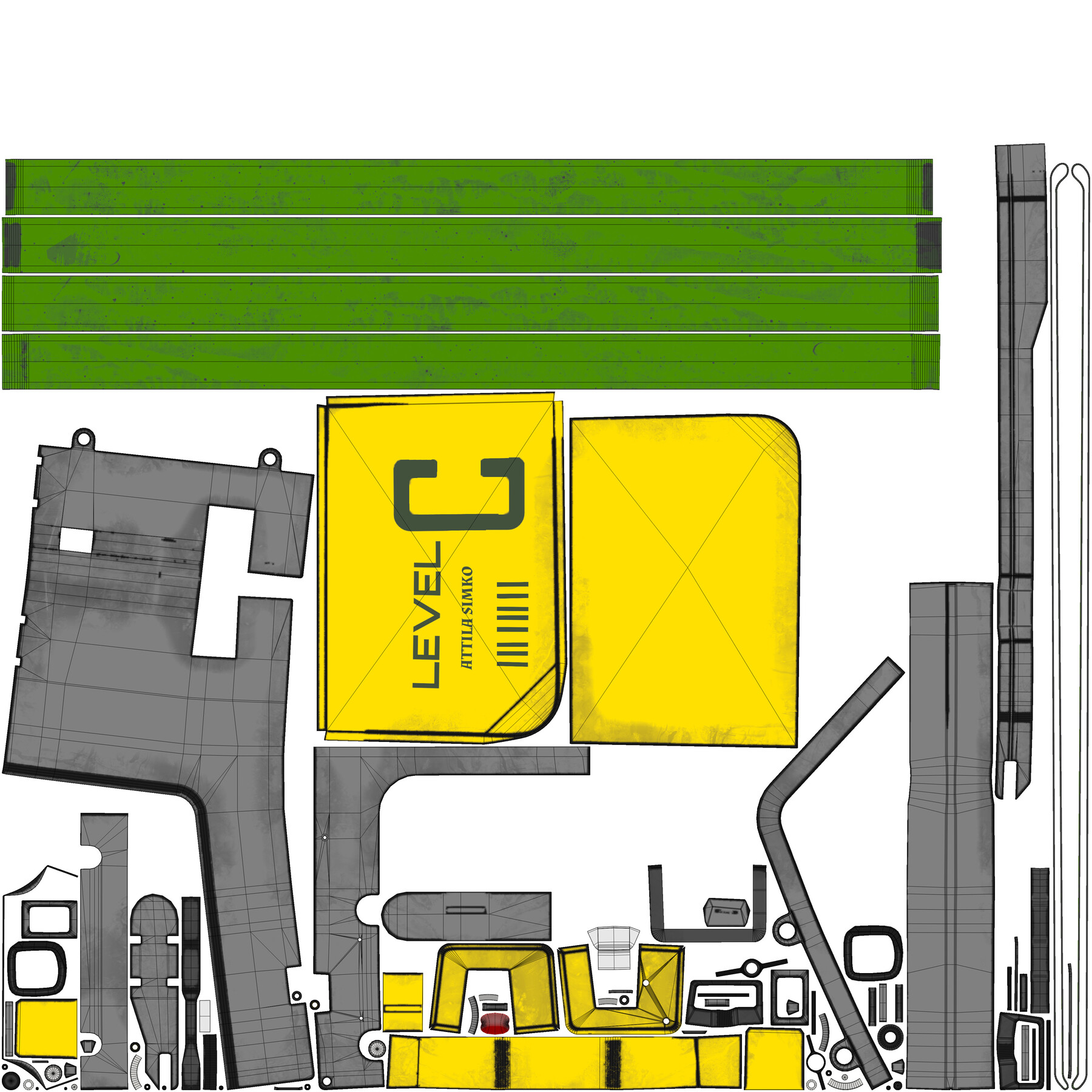 ArtStation - key card | Game Assets