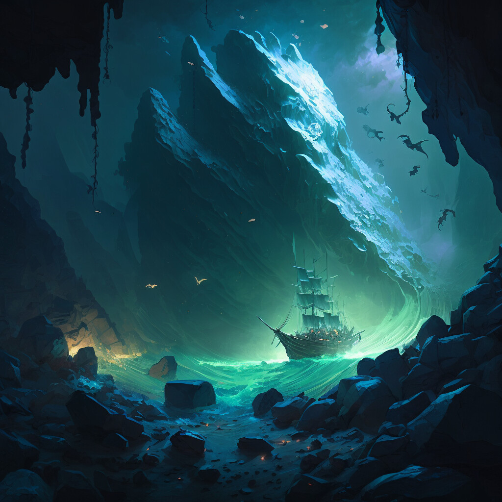 ArtStation - Tidal Tapestry: The Colorful Stories of the Sea 9 | Artworks