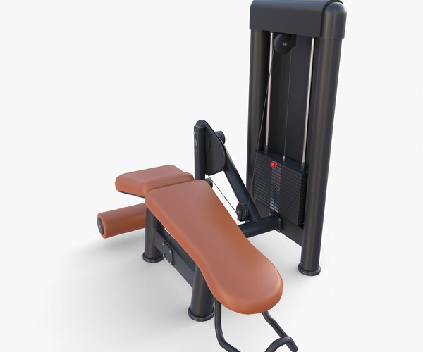 ArtStation - Leg curl machine | Game Assets