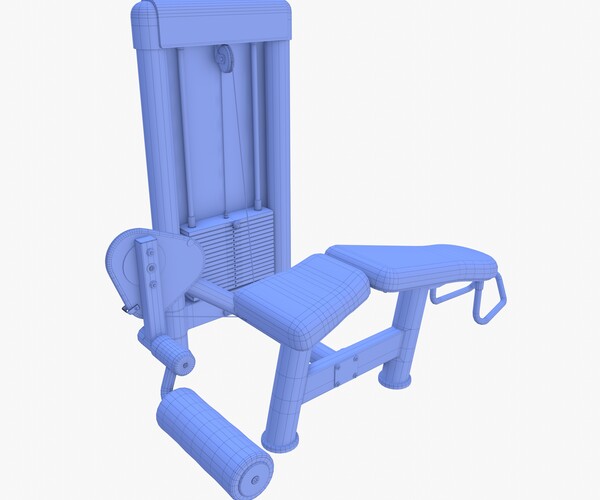 ArtStation - Leg curl machine | Game Assets