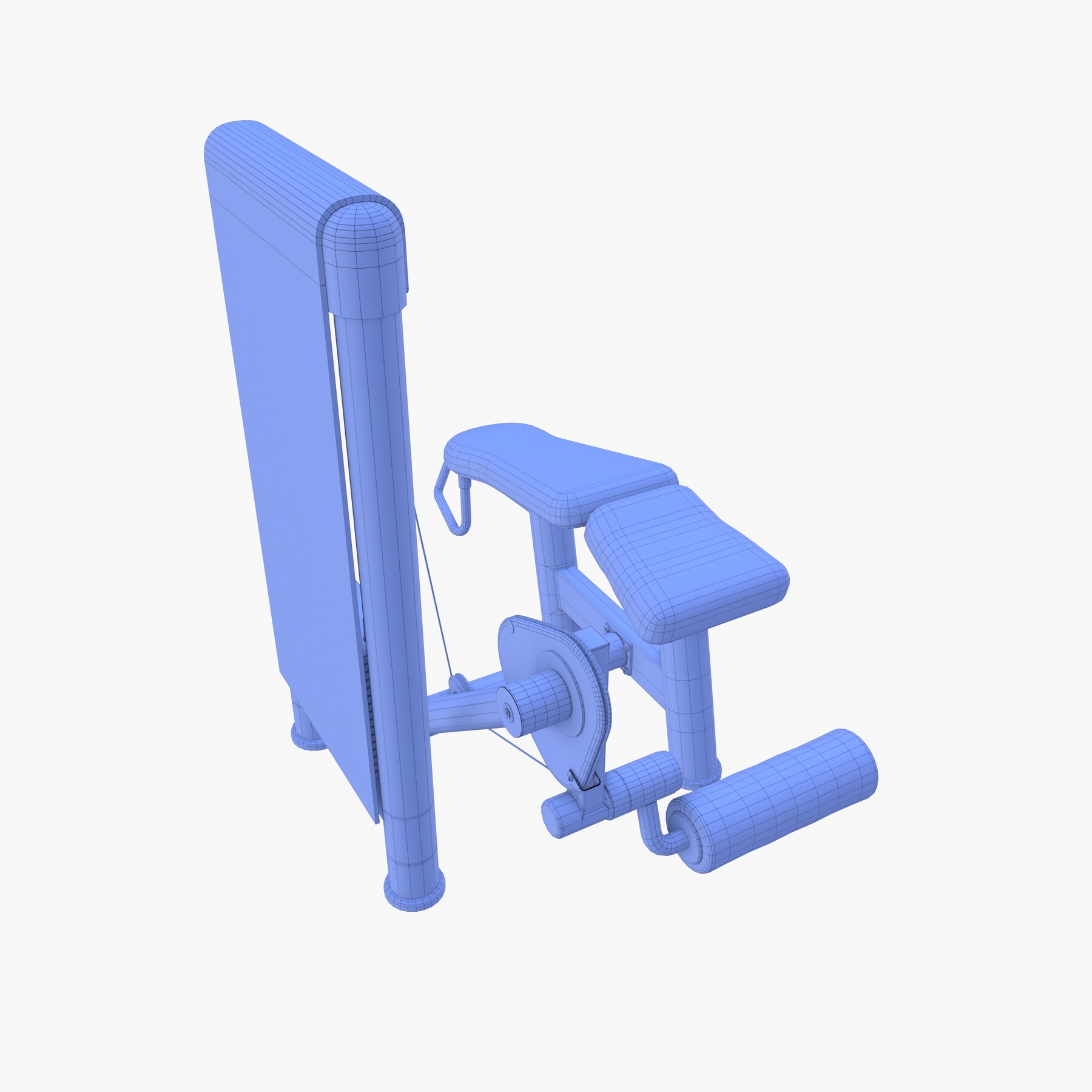 ArtStation - Leg curl machine | Game Assets