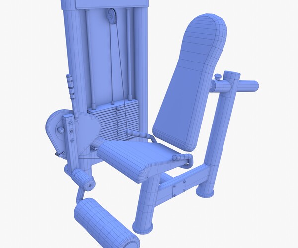 ArtStation - Leg extension machine | Game Assets