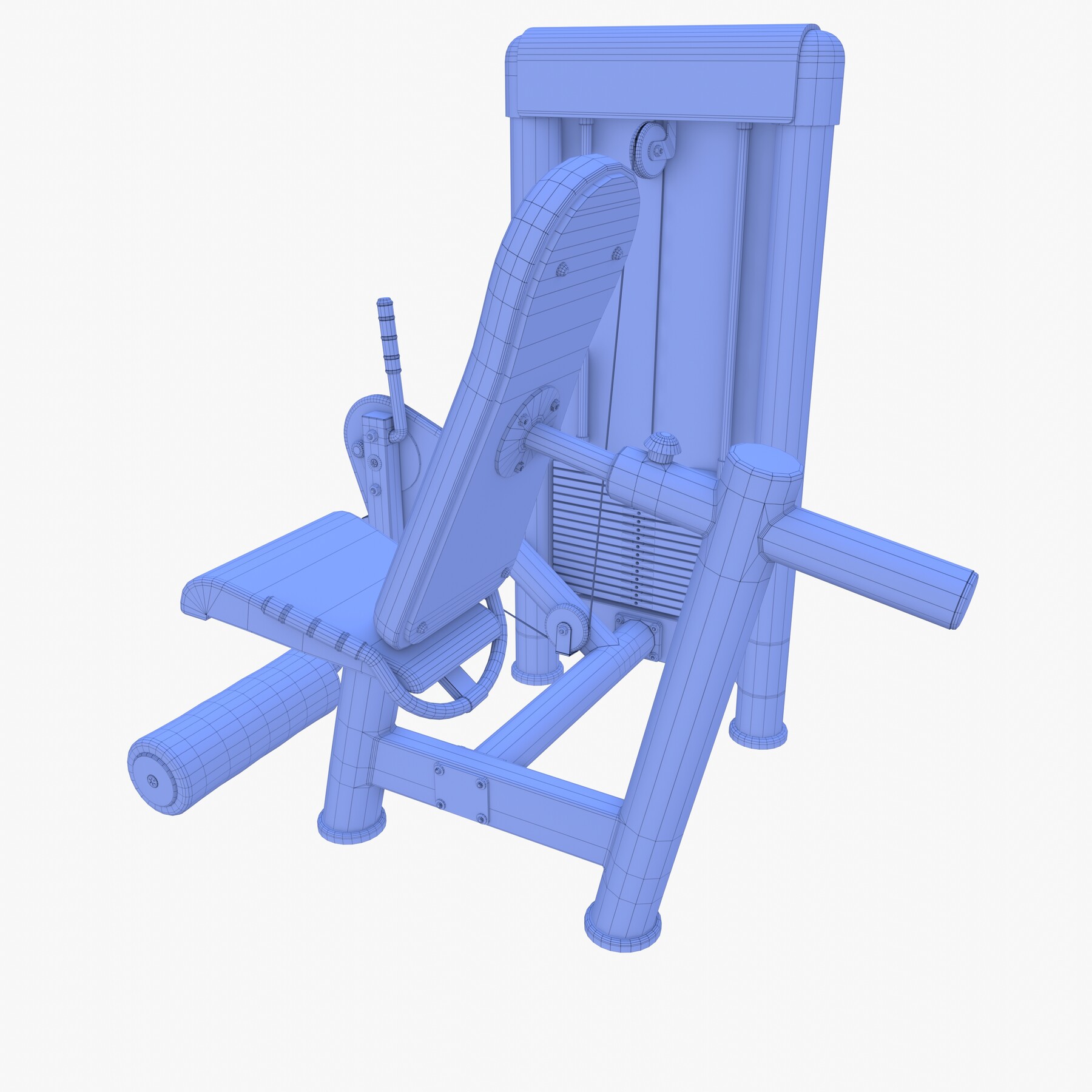 ArtStation - Leg extension machine | Game Assets