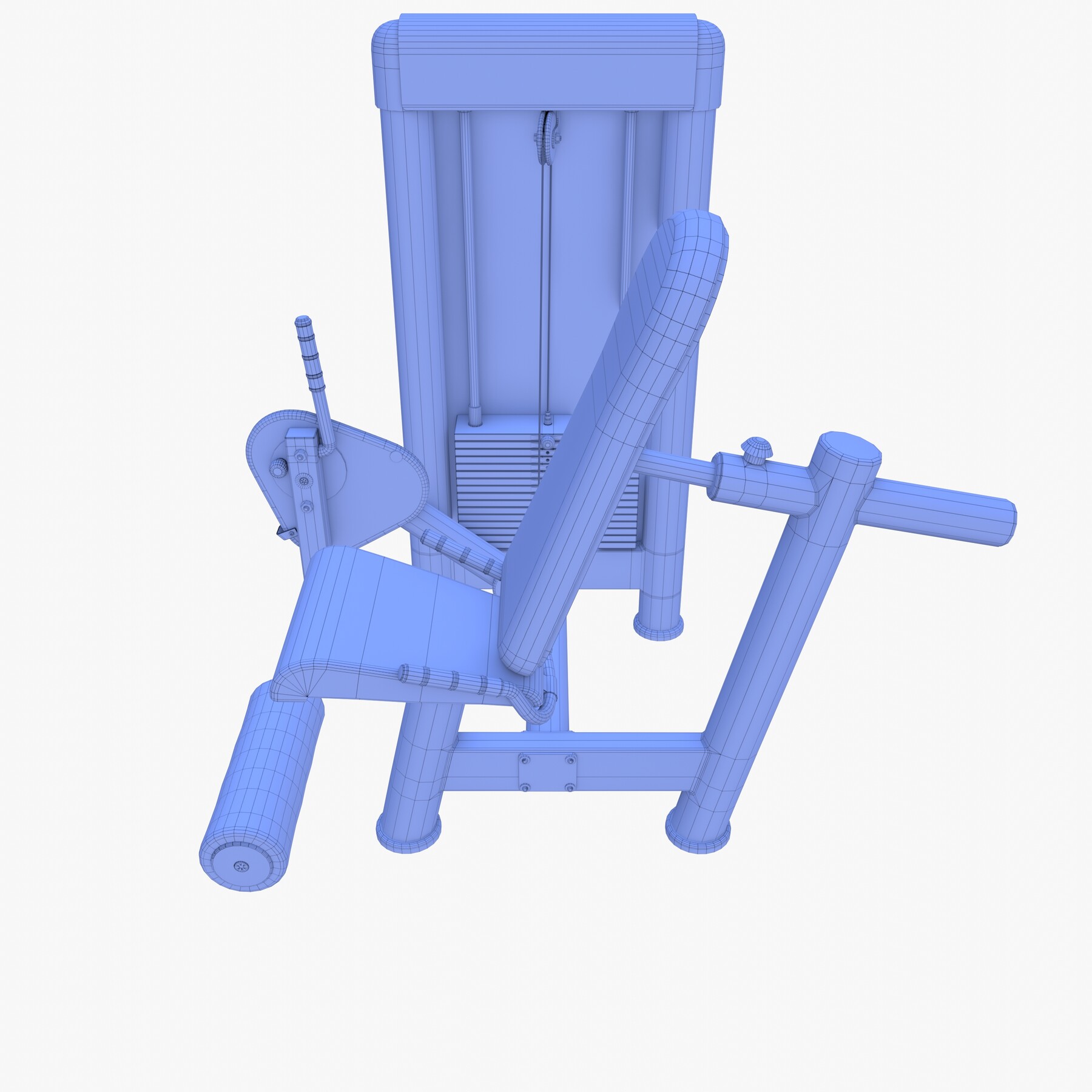 ArtStation - Leg extension machine | Game Assets