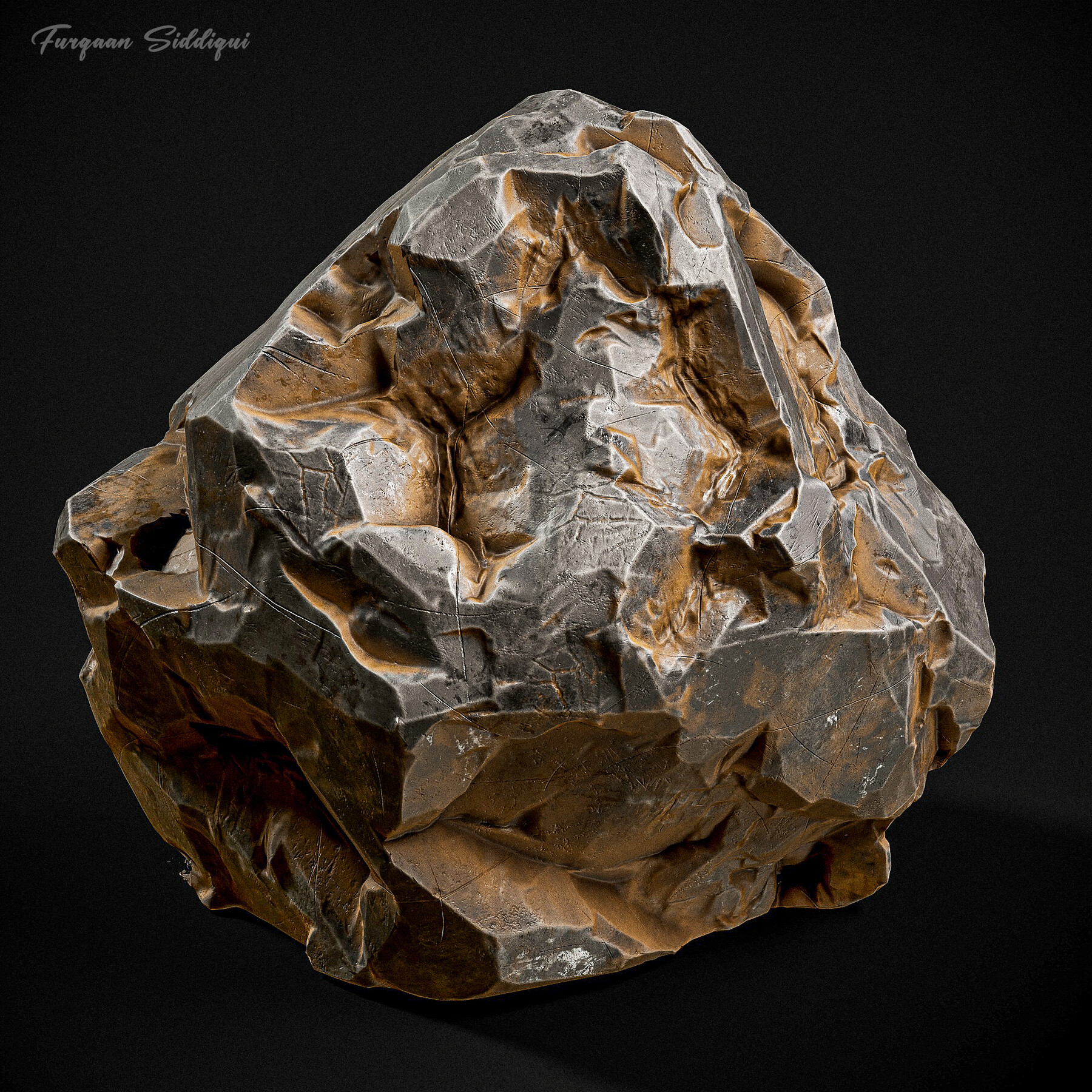ArtStation - Realistic PBR Rock | Game Assets
