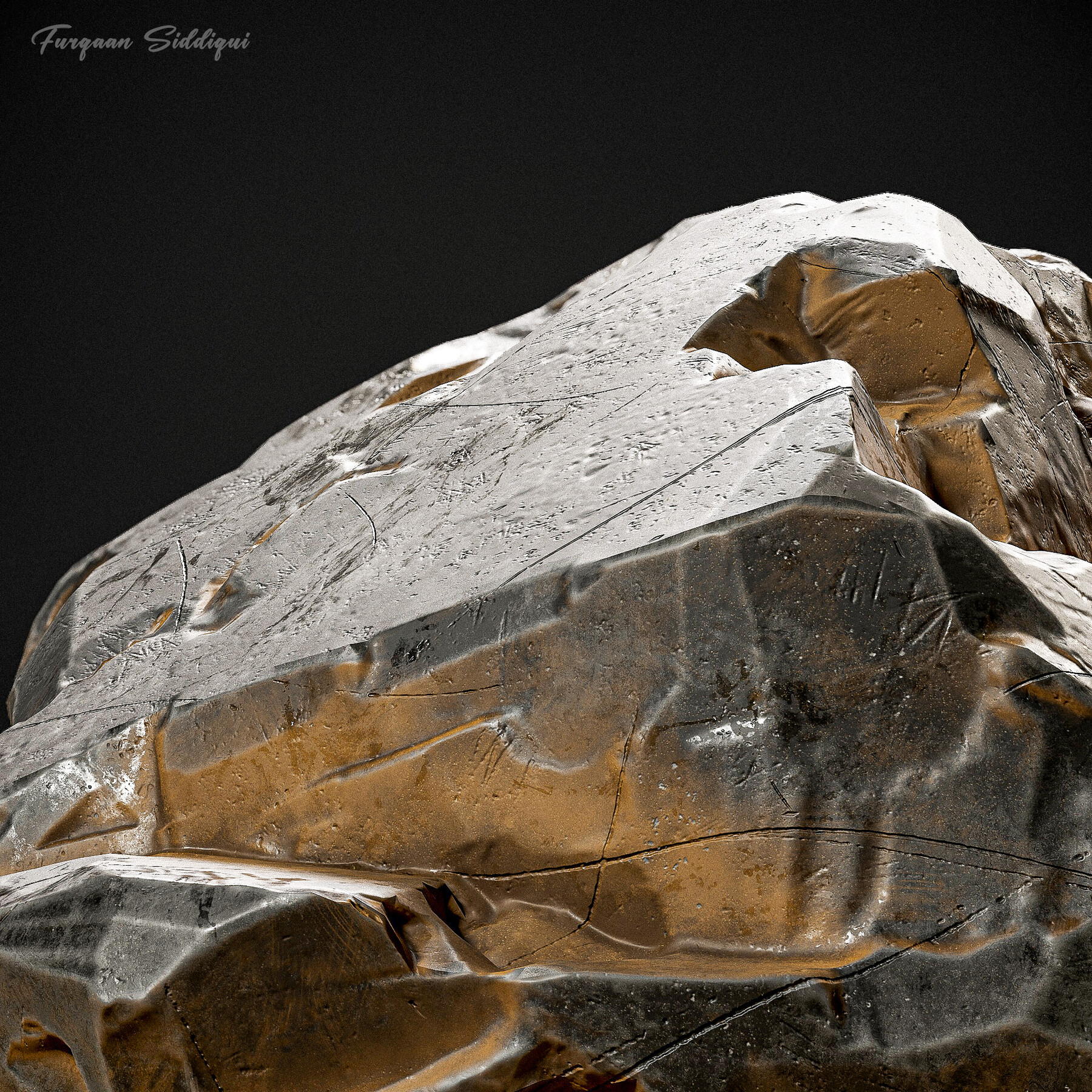 ArtStation - Realistic PBR Rock | Game Assets
