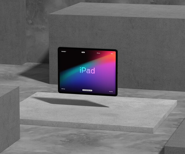 ArtStation - iPad Scene Mockup 11 | Artworks