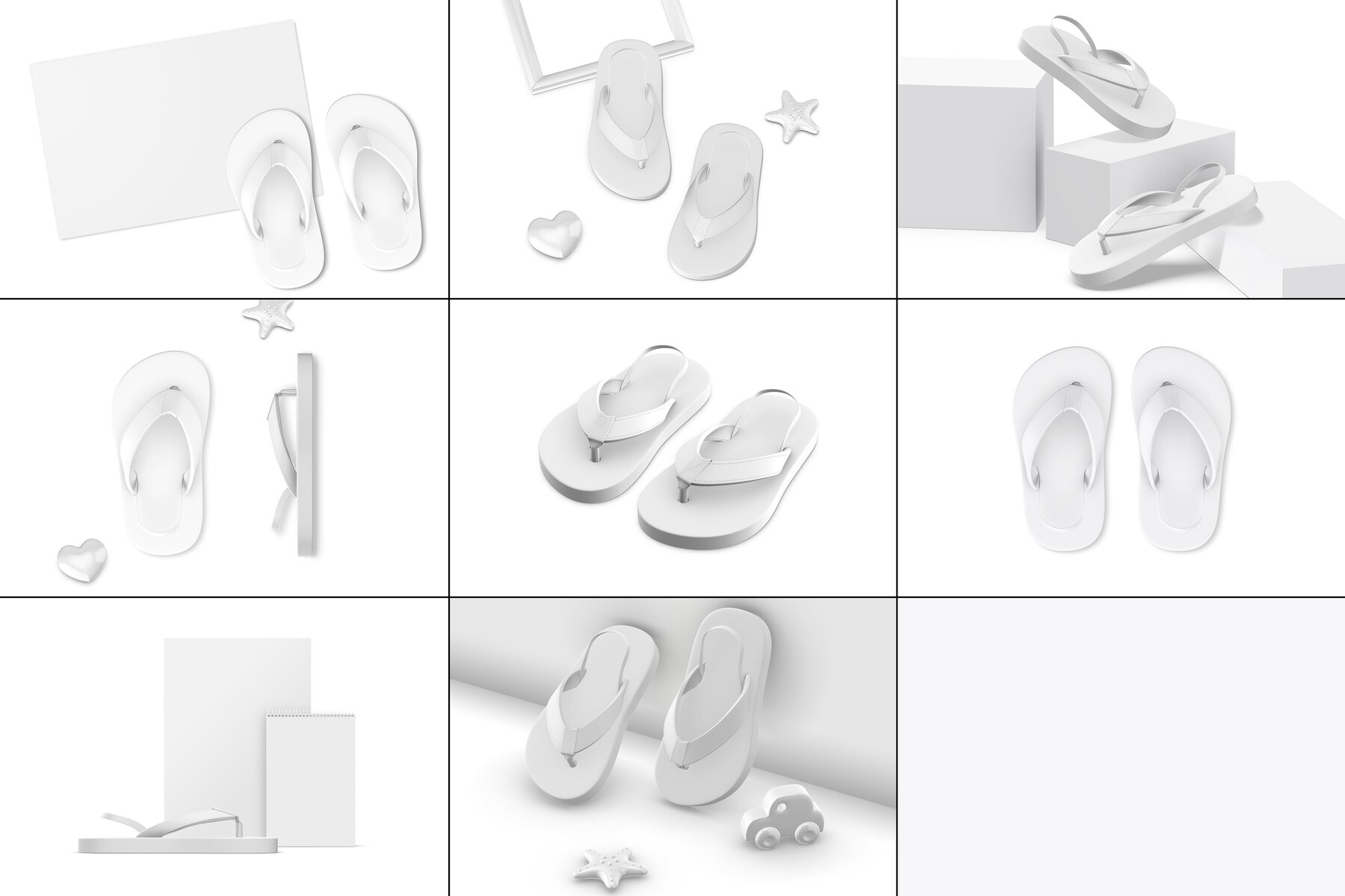 ArtStation - Kids Flip Flop Mockup | Artworks