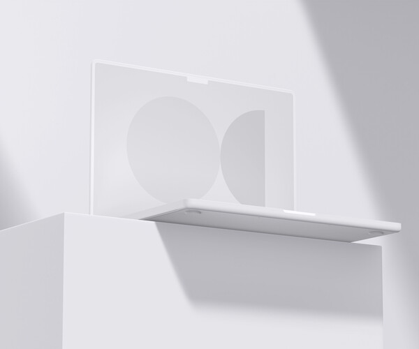 ArtStation - Macbook Scene Mockup 1 | Artworks