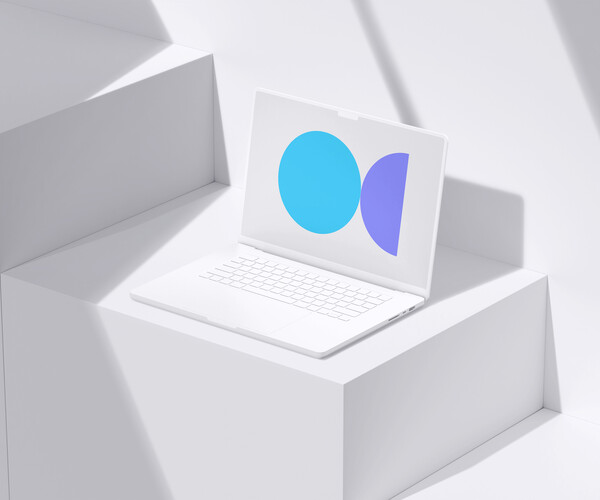 ArtStation - Macbook Scene Mockup 2 | Artworks