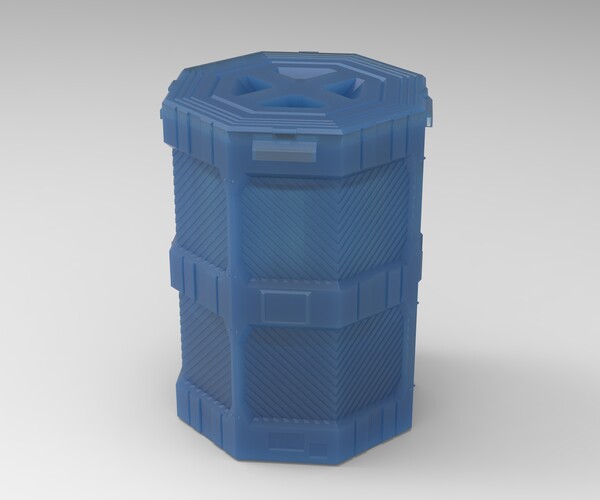 ArtStation - Sci-fi Canister as a storage container | Resources