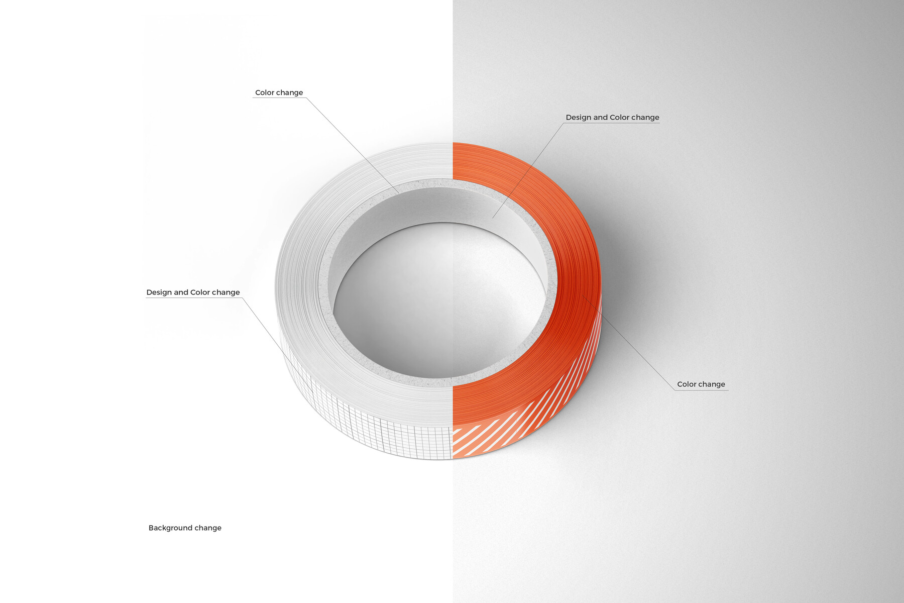 ArtStation - Packaging Tape Roll Mockup | Artworks