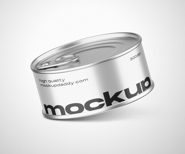 ArtStation - Small Food Can Mockup | Artworks