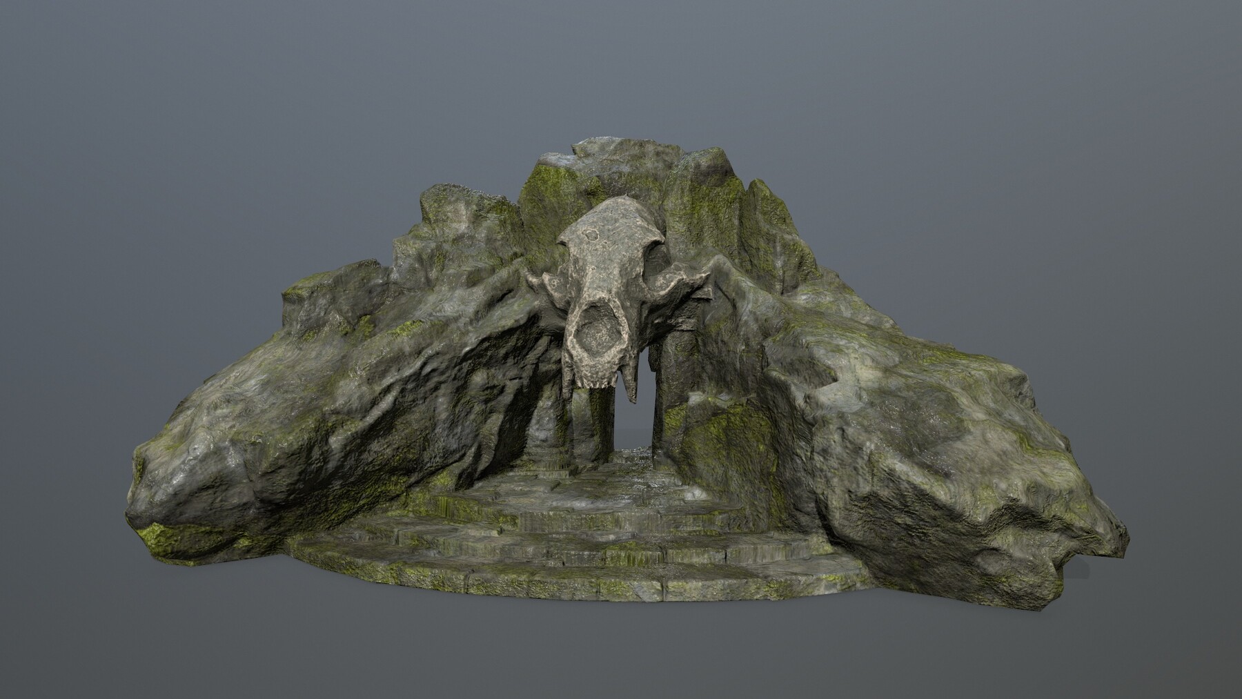 ArtStation - Skull Gate 6 | Game Assets