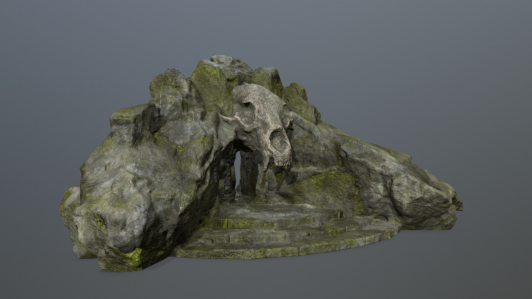 ArtStation - Skull Gate 6 | Game Assets