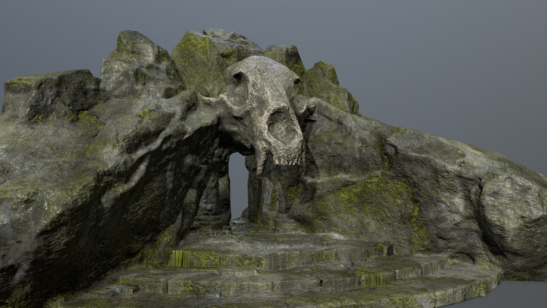 ArtStation - Skull Gate 6 | Game Assets