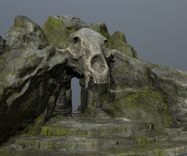 ArtStation - Skull Gate 6 | Game Assets