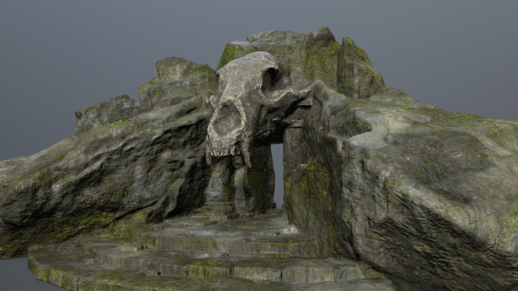 ArtStation - Skull Gate 6 | Game Assets