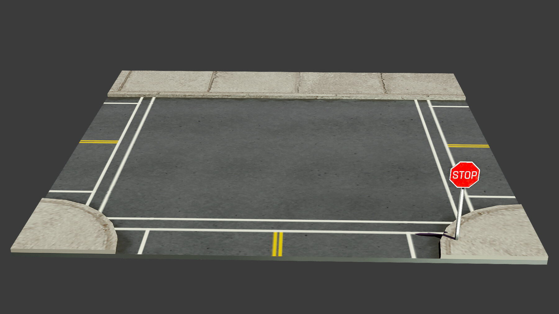 ArtStation - Road Pack Extended PBR v2 | Game Assets