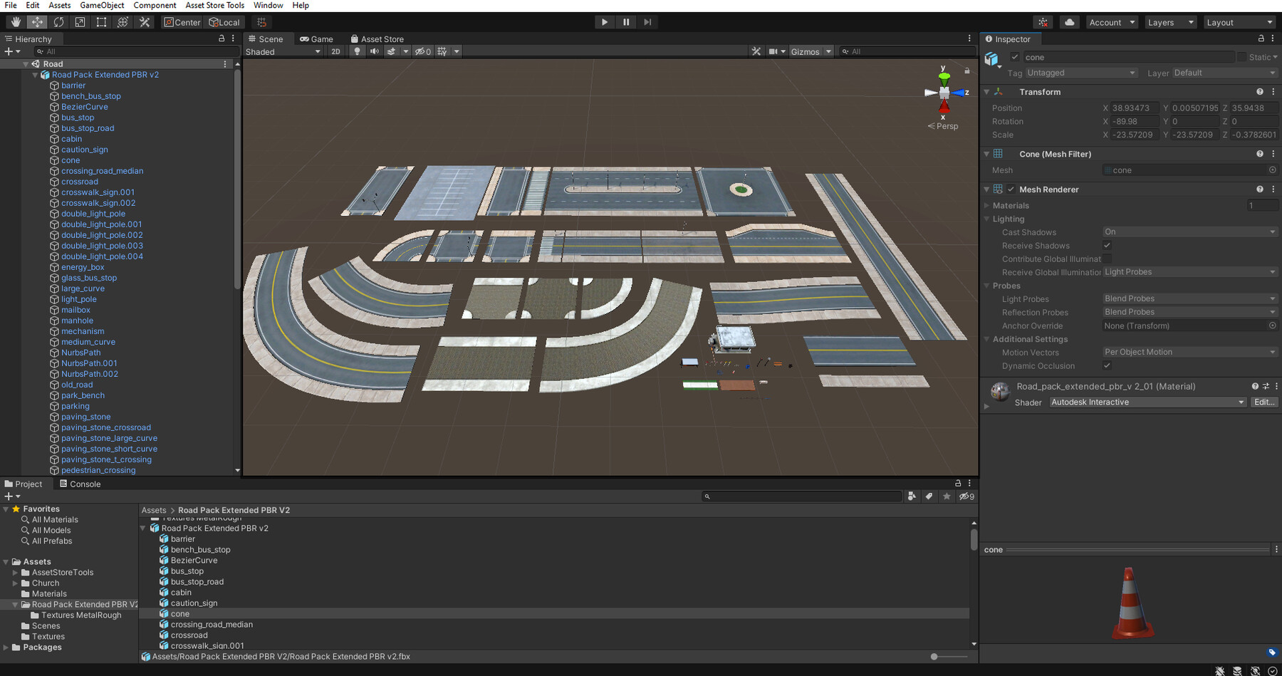 ArtStation - Road Pack Extended PBR v2 | Game Assets