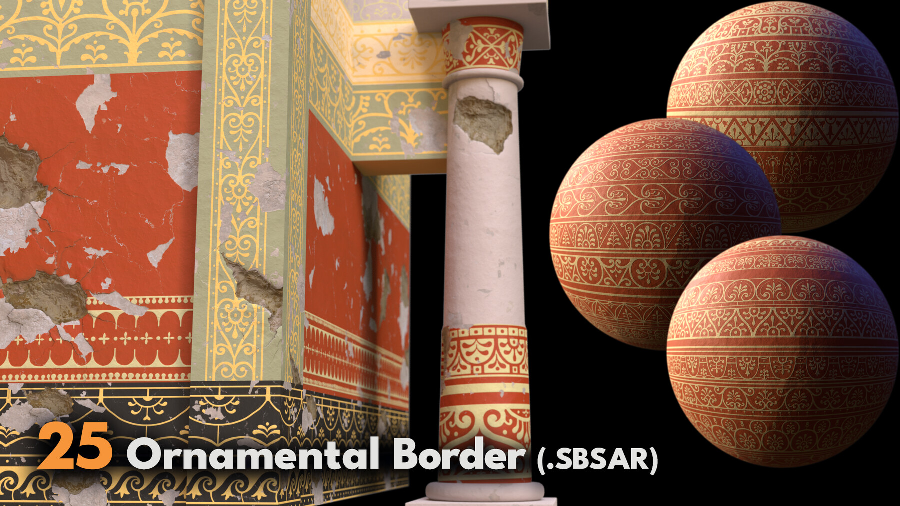 ArtStation - 25 Ornamental Borders | Resources