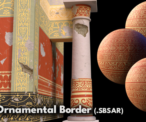 ArtStation - 25 Ornamental Borders | Resources