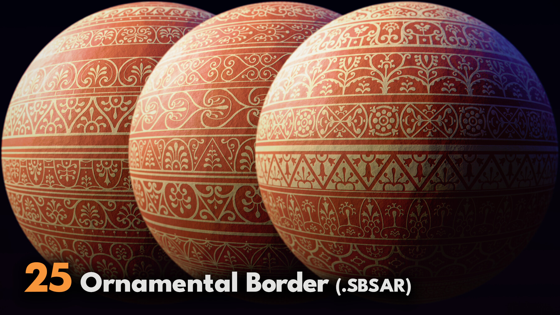 ArtStation - 25 Ornamental Borders | Resources