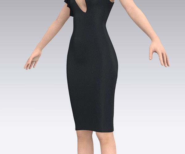 ArtStation - Dress Outfits MD CLO 3D ZPRJ ZPAC project files 3D model ...
