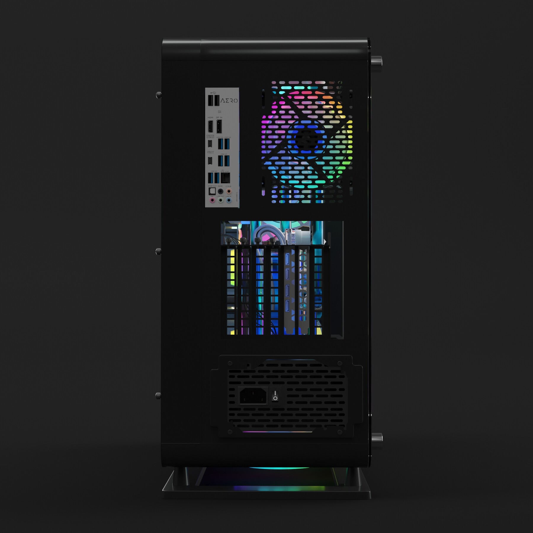 ArtStation - Thermaltake Core P6 Tempered Black | Resources
