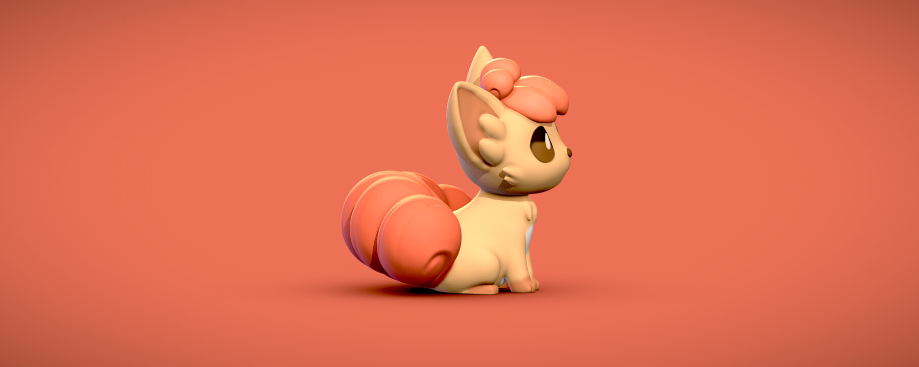 ArtStation - Vulpix - 3D print | Resources