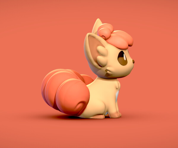 ArtStation - Vulpix - 3D print | Resources