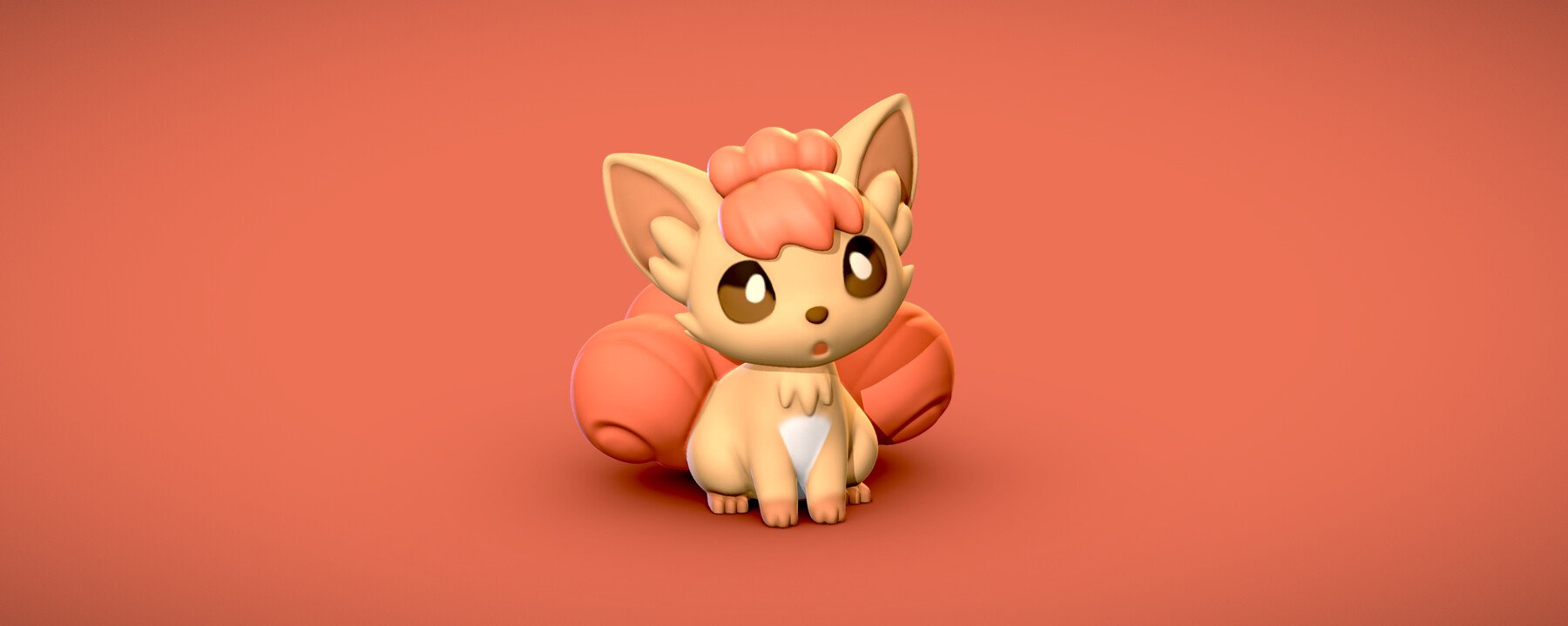 ArtStation - Vulpix - 3D print | Resources