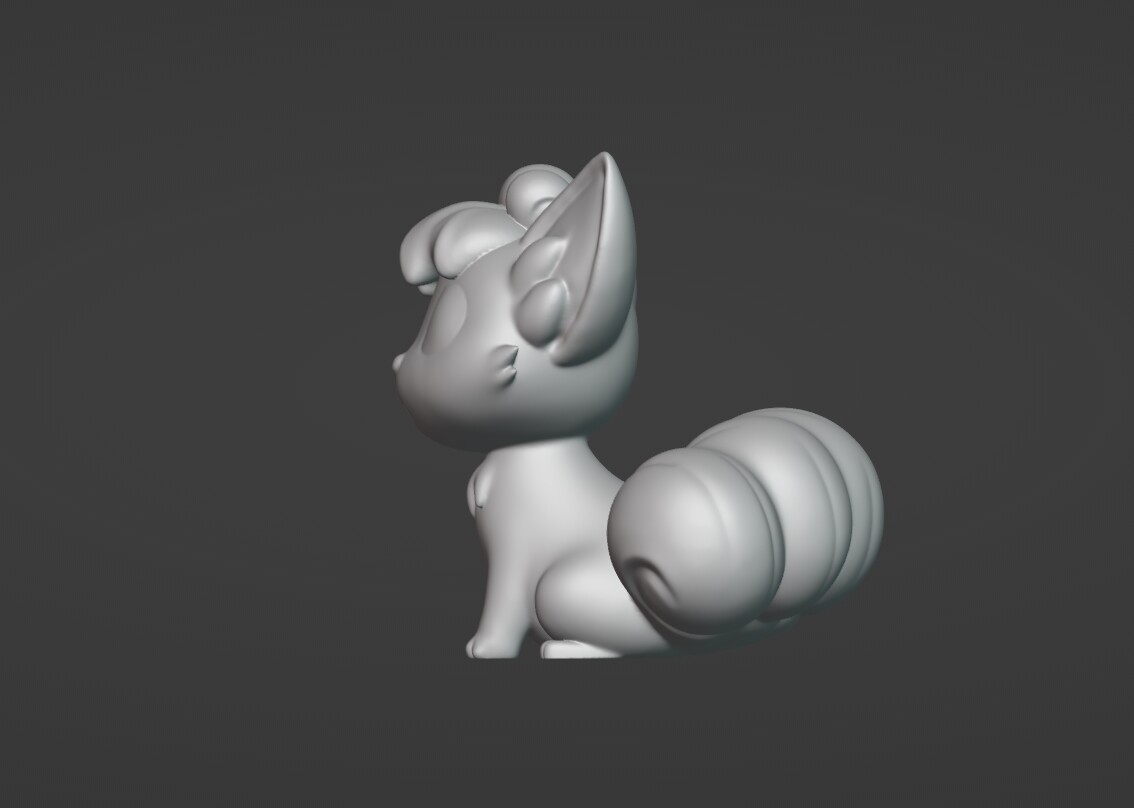 ArtStation - Vulpix - 3D print | Resources