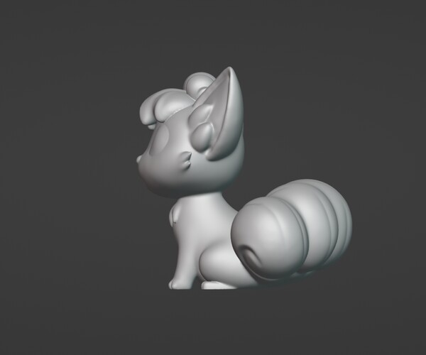 ArtStation - Vulpix - 3D print | Resources