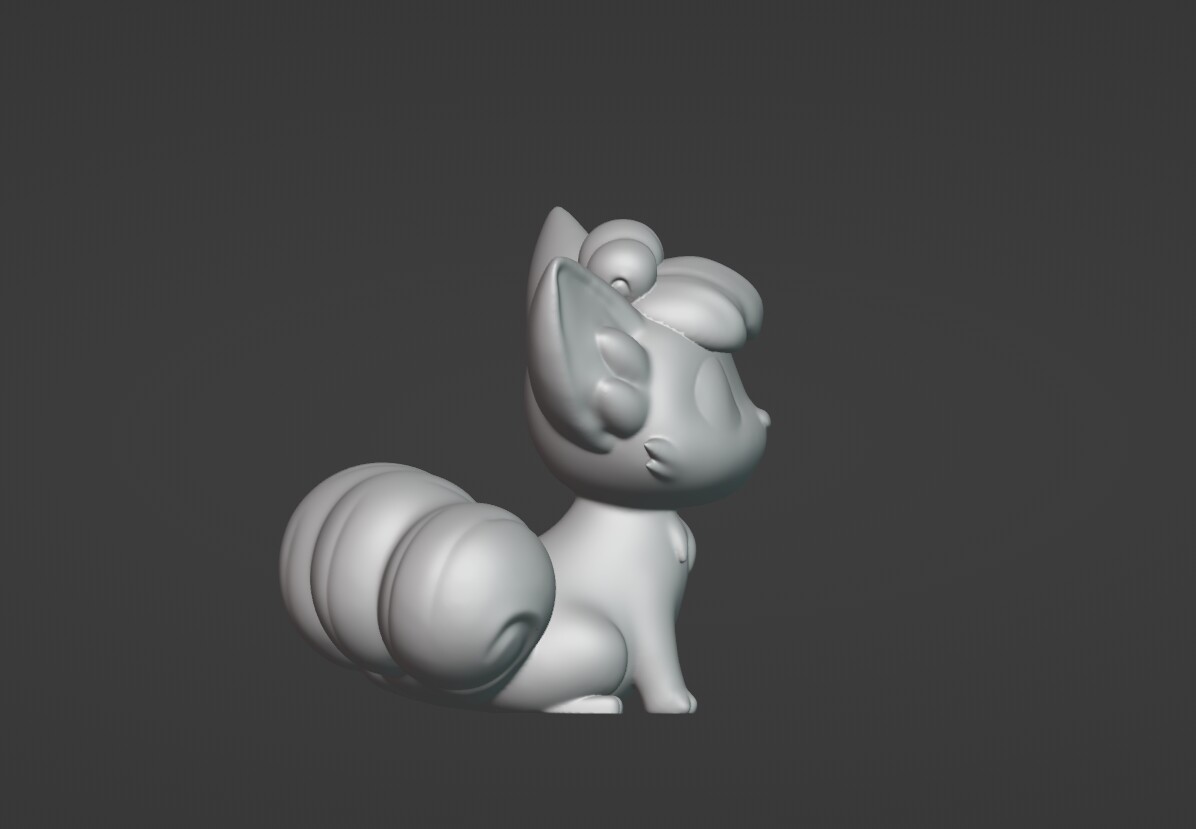 ArtStation - Vulpix - 3D print | Resources