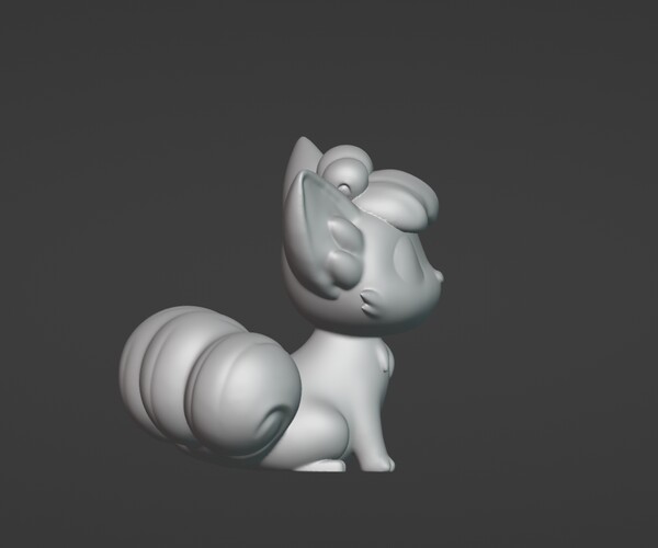 ArtStation - Vulpix - 3D print | Resources