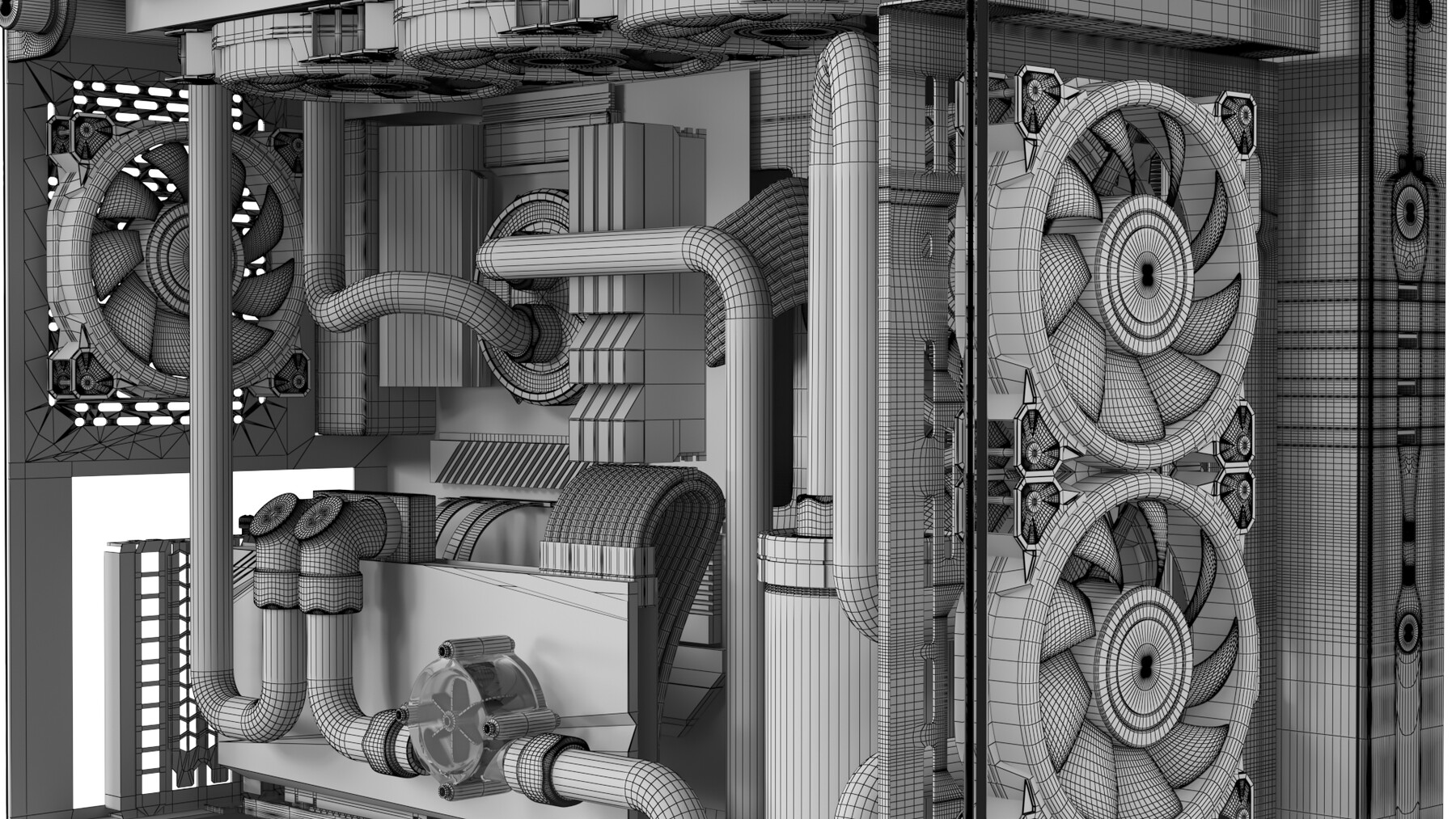 ArtStation - Thermaltake Core P6 Tempered Black | Resources