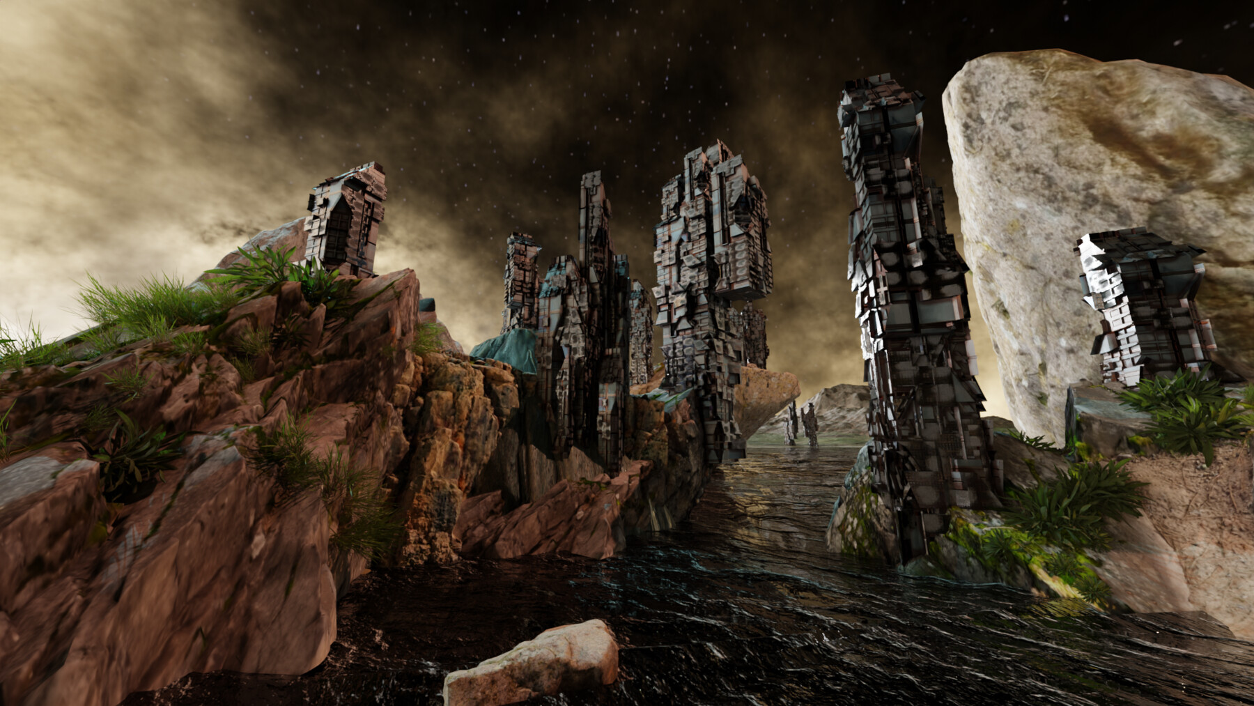 ArtStation - Scifi World Generator | Resources