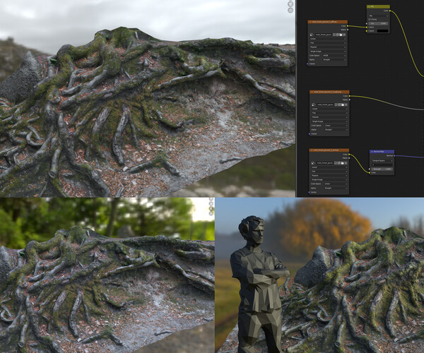 ArtStation - Beech forest ground 5 of 6 | Game Assets