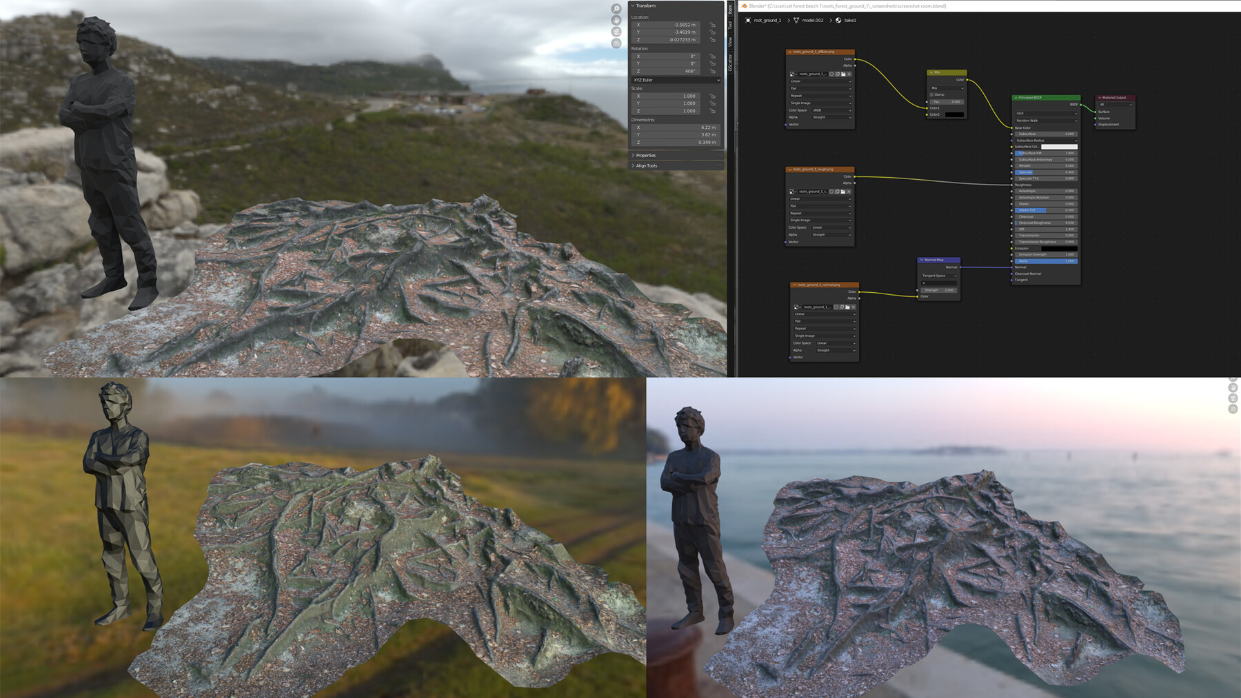ArtStation - Beech forest ground 6 of 6 | Game Assets